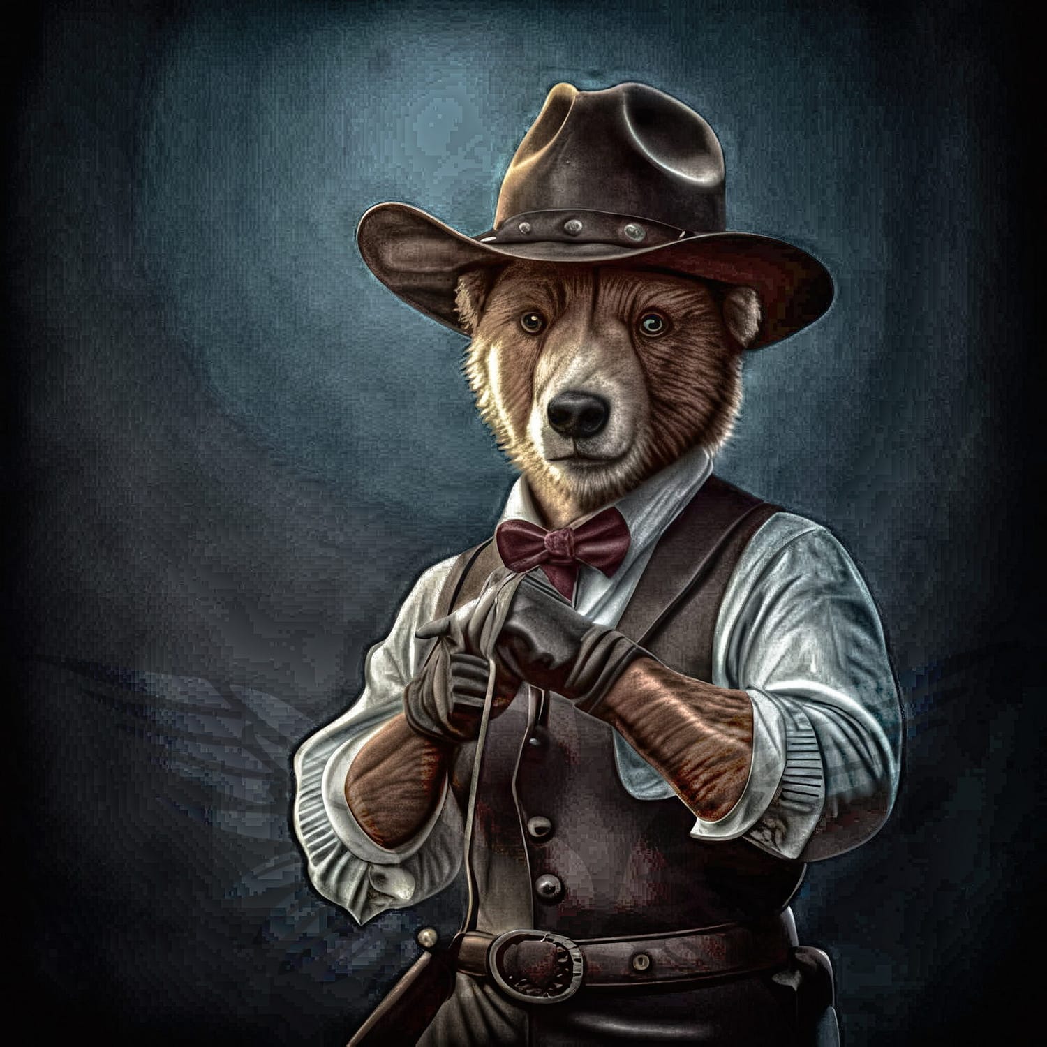 Teddy the Cowboy Bear - NFT collections by Semper Sursum