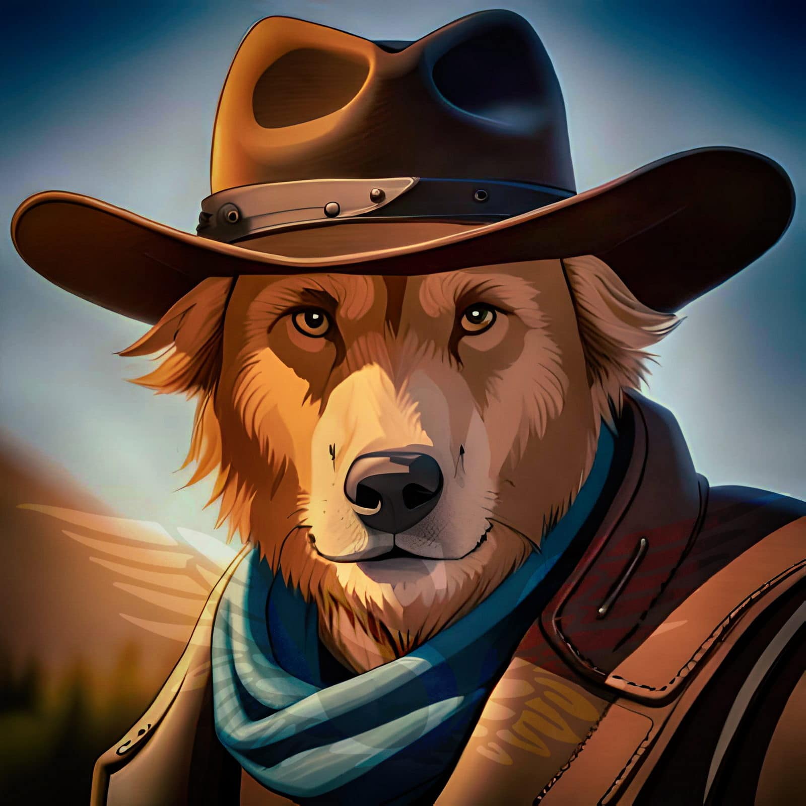 Teddy the Cowboy Bear - NFT collections by Semper Sursum