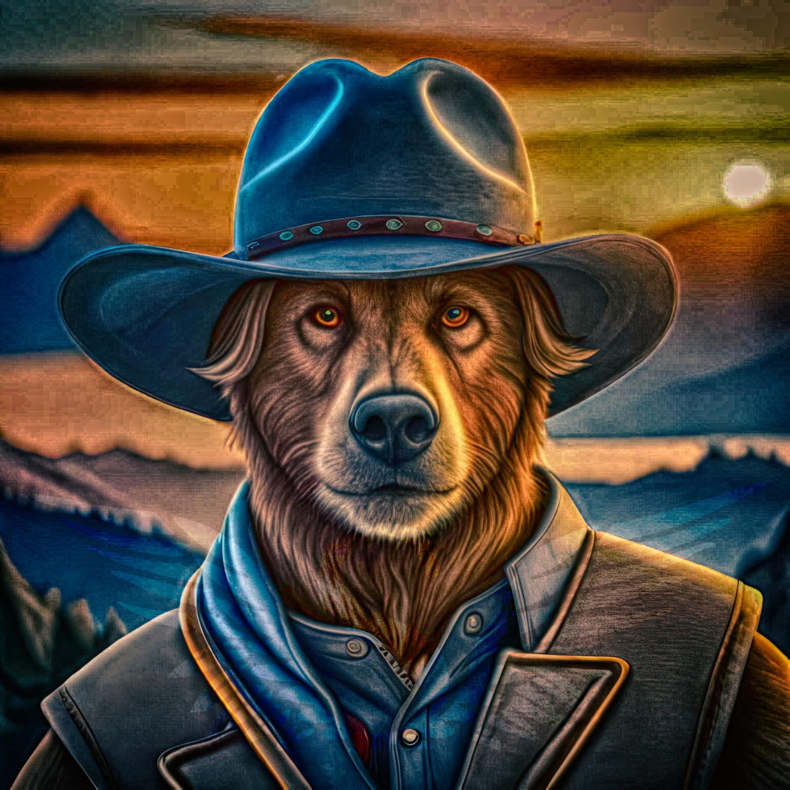 Teddy the Cowboy Bear - NFT collections by Semper Sursum